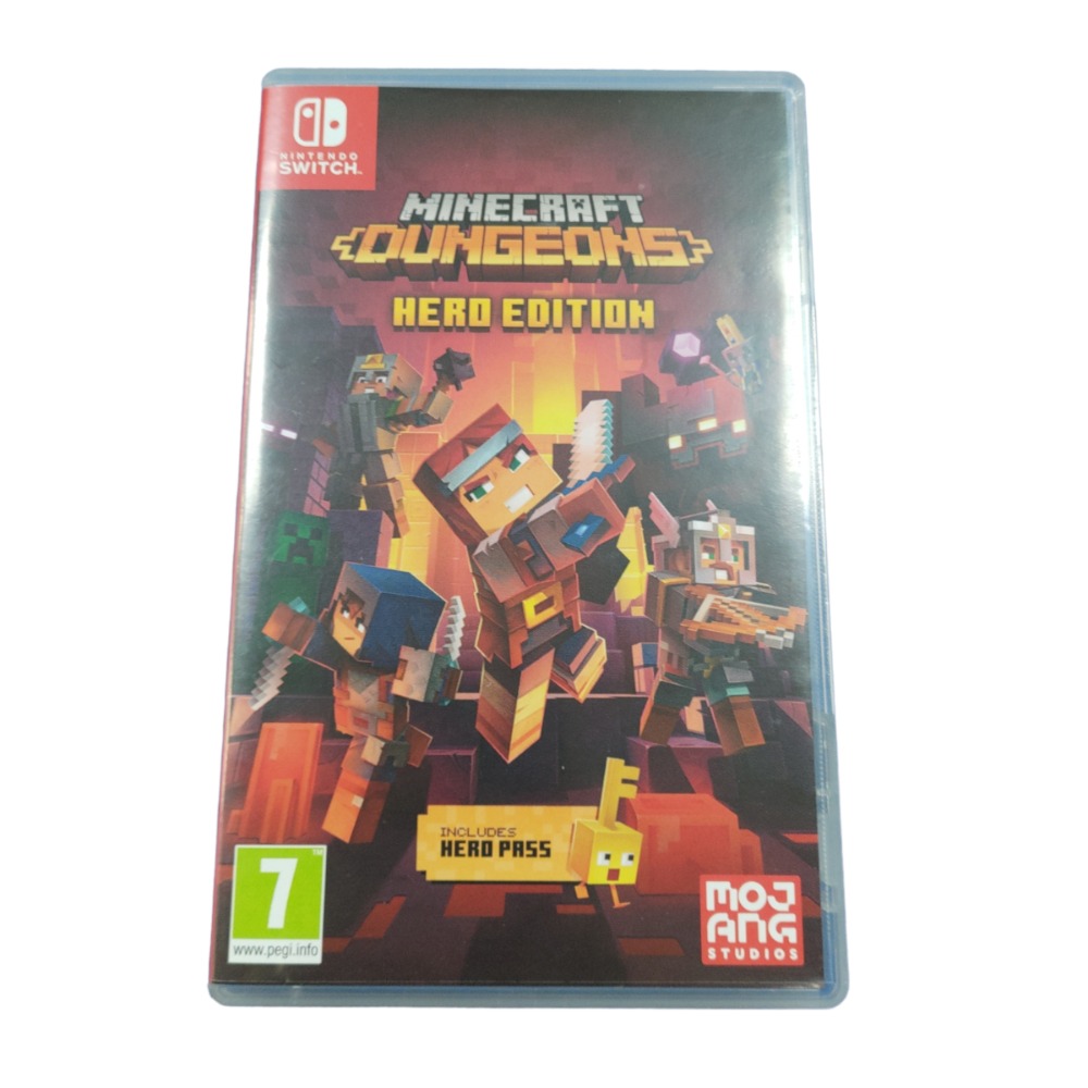 Pre-owned Minecraft Dungeons: Hero Edition - Nintendo Switch - Own4Less